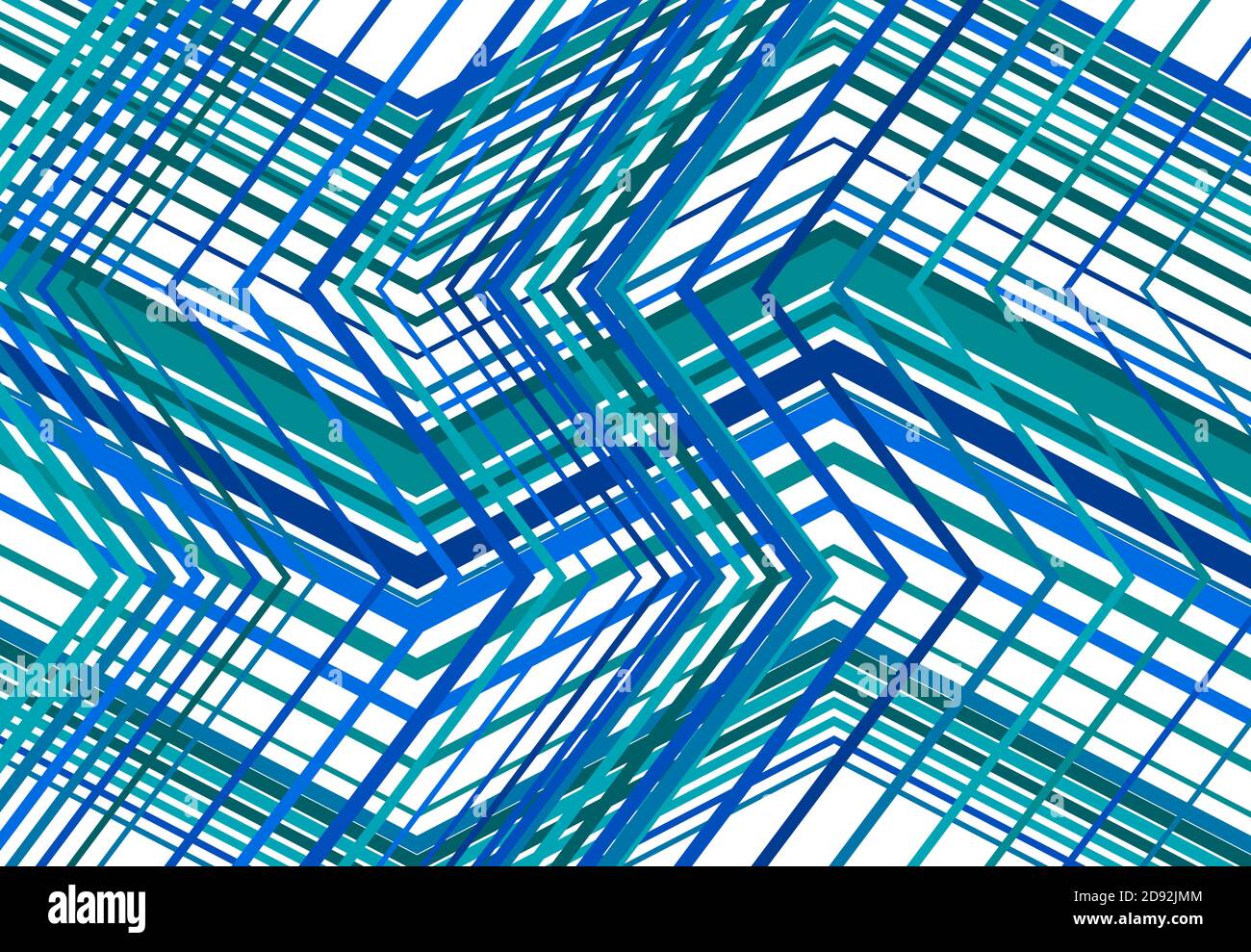 Blue jagged lines vector vectors hi-res stock photography and images ...