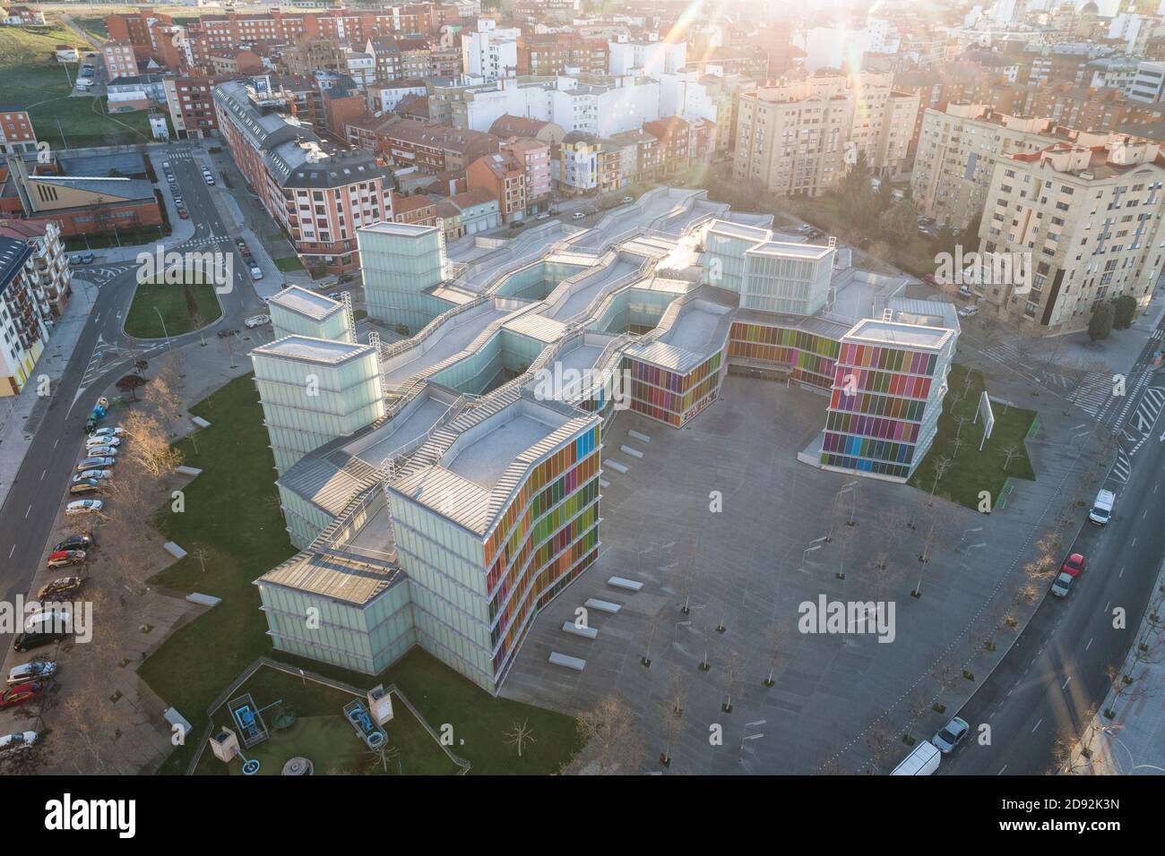Musac contemporary art museum castilla hi-res stock photography and ...