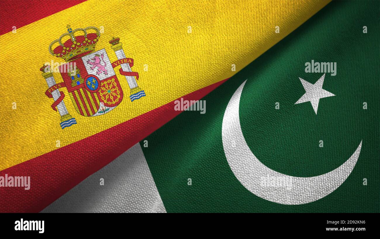 Spain pakistan flag hi-res stock photography and images - Alamy