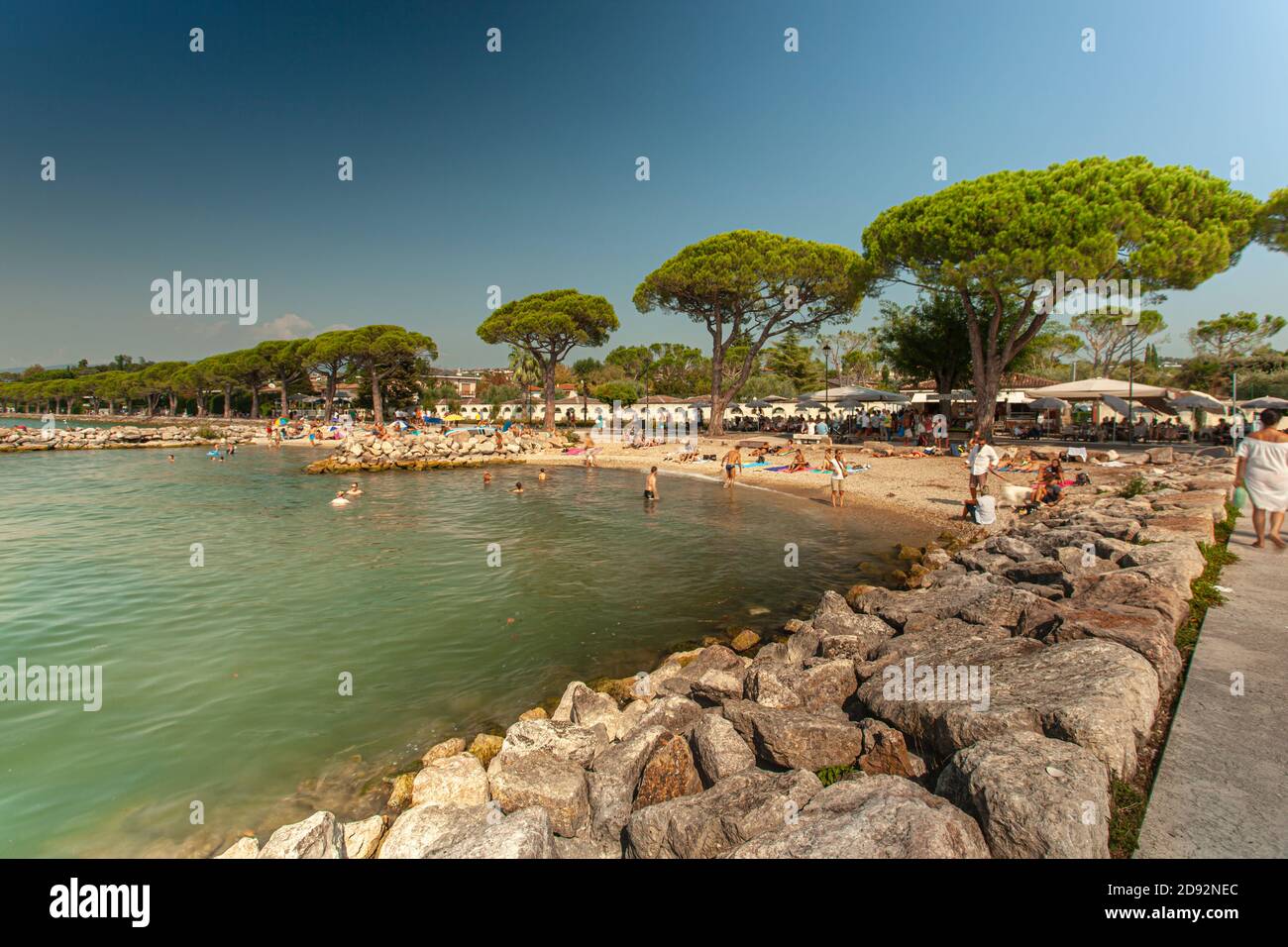 Gardasee beach hi-res stock photography and images - Alamy