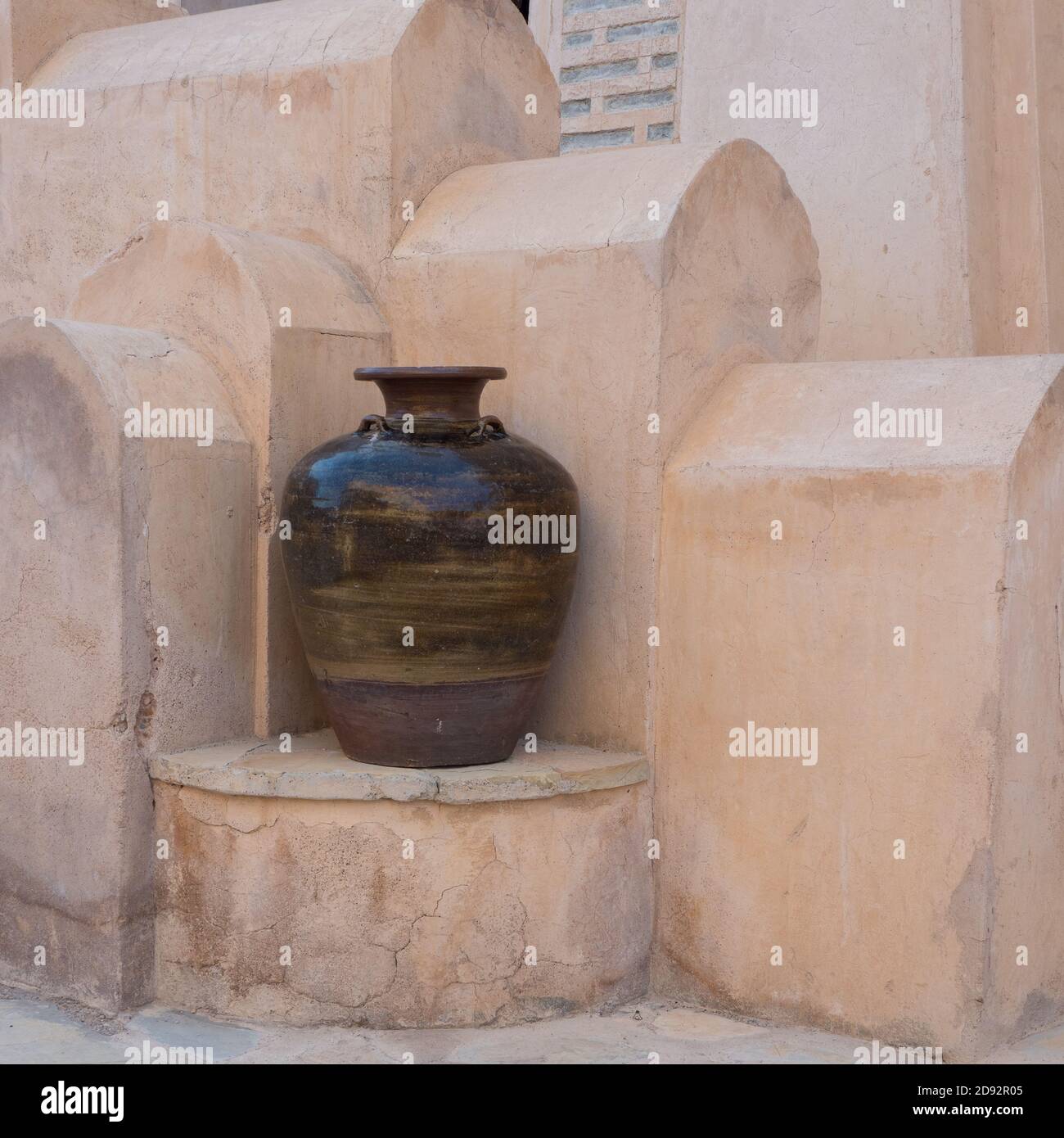 ancient Arabian pottery pitcher Stock Photo - Alamy
