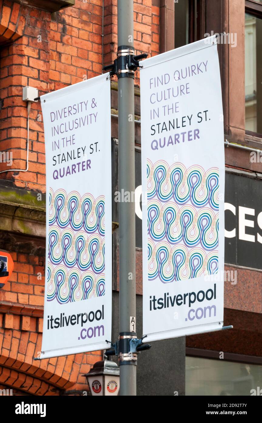 Quirky quarter liverpool hi-res stock photography and images - Alamy