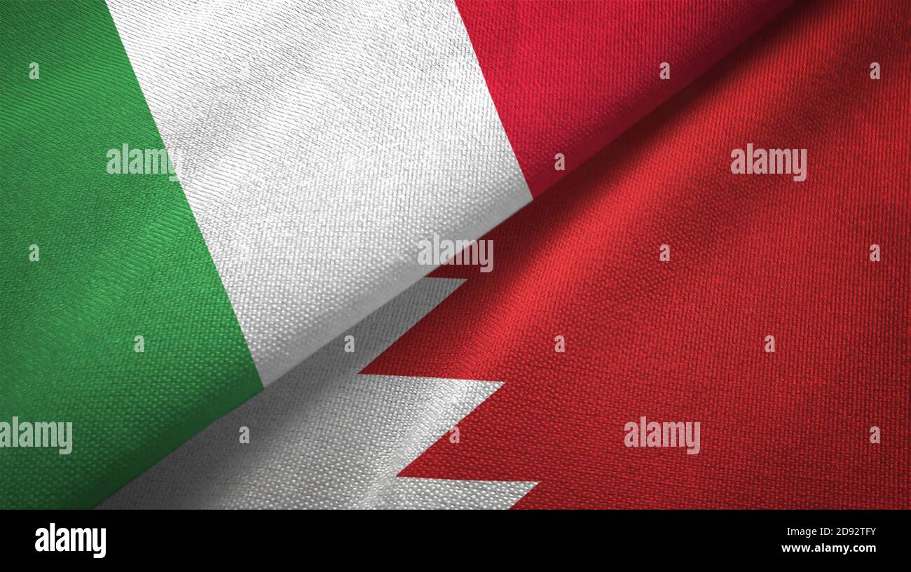 Bahrain Italy Flag High Resolution Stock Photography and Images - Alamy