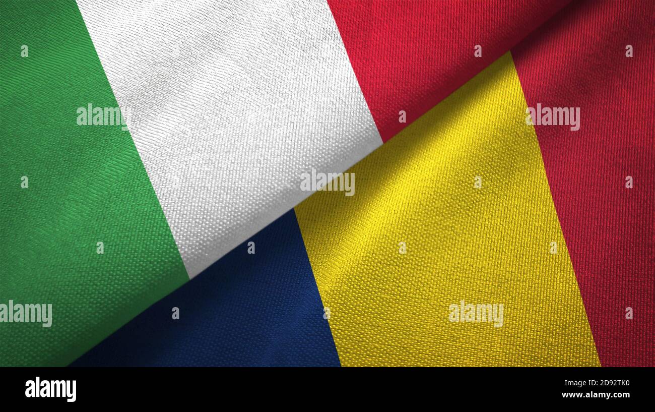 Italy chad flag hi-res stock photography and images - Alamy