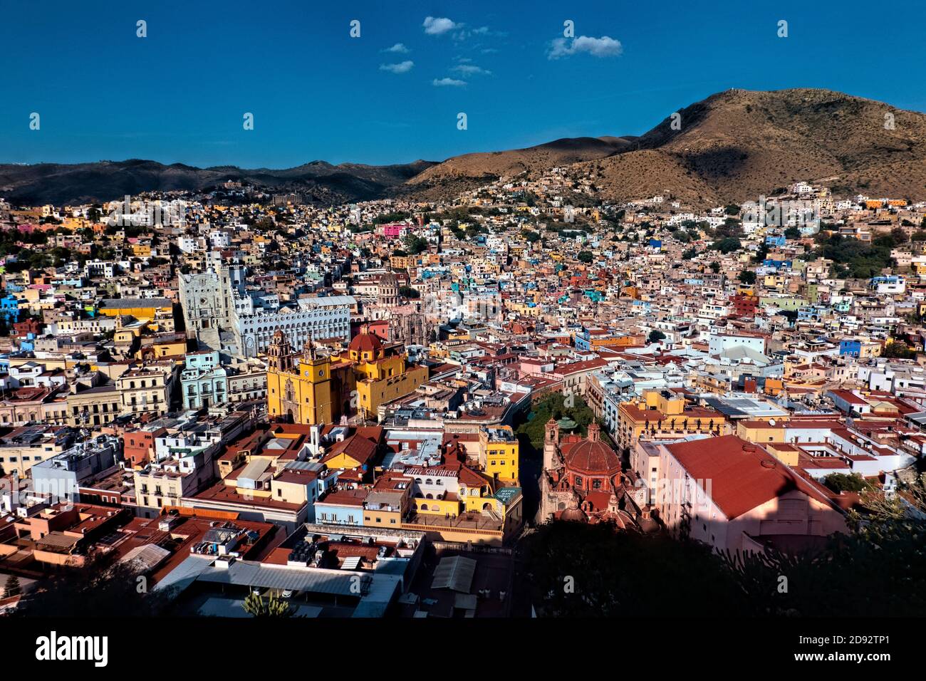 The UNESCO World Heritage Centro Historico in Guanajuato, Mexico Stock ...