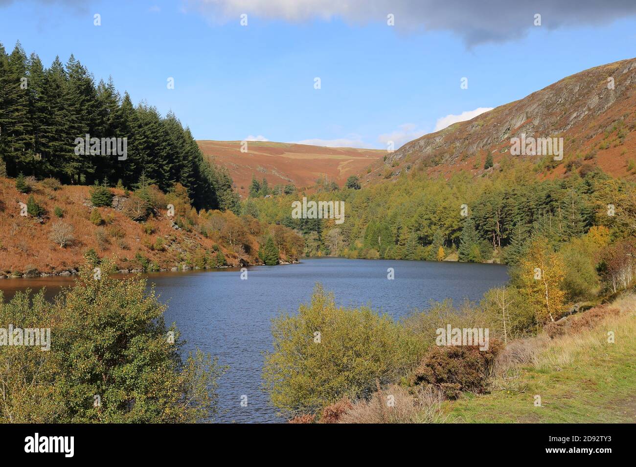 Near Pen y Garreg, Garreg Ddu Reservoir walking trail, Elan Valley ...