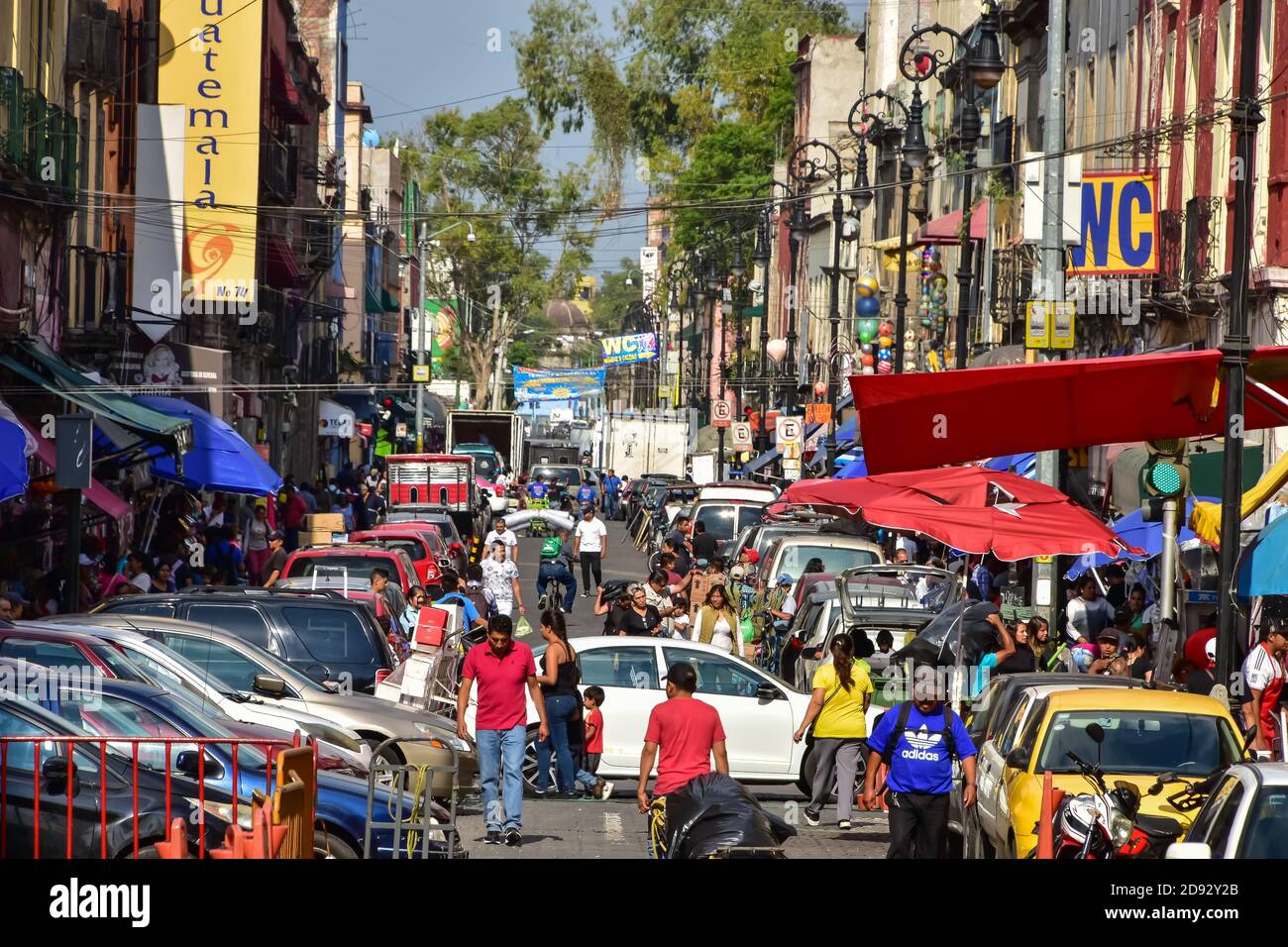 Mexico city street tour hi-res stock photography and images - Alamy