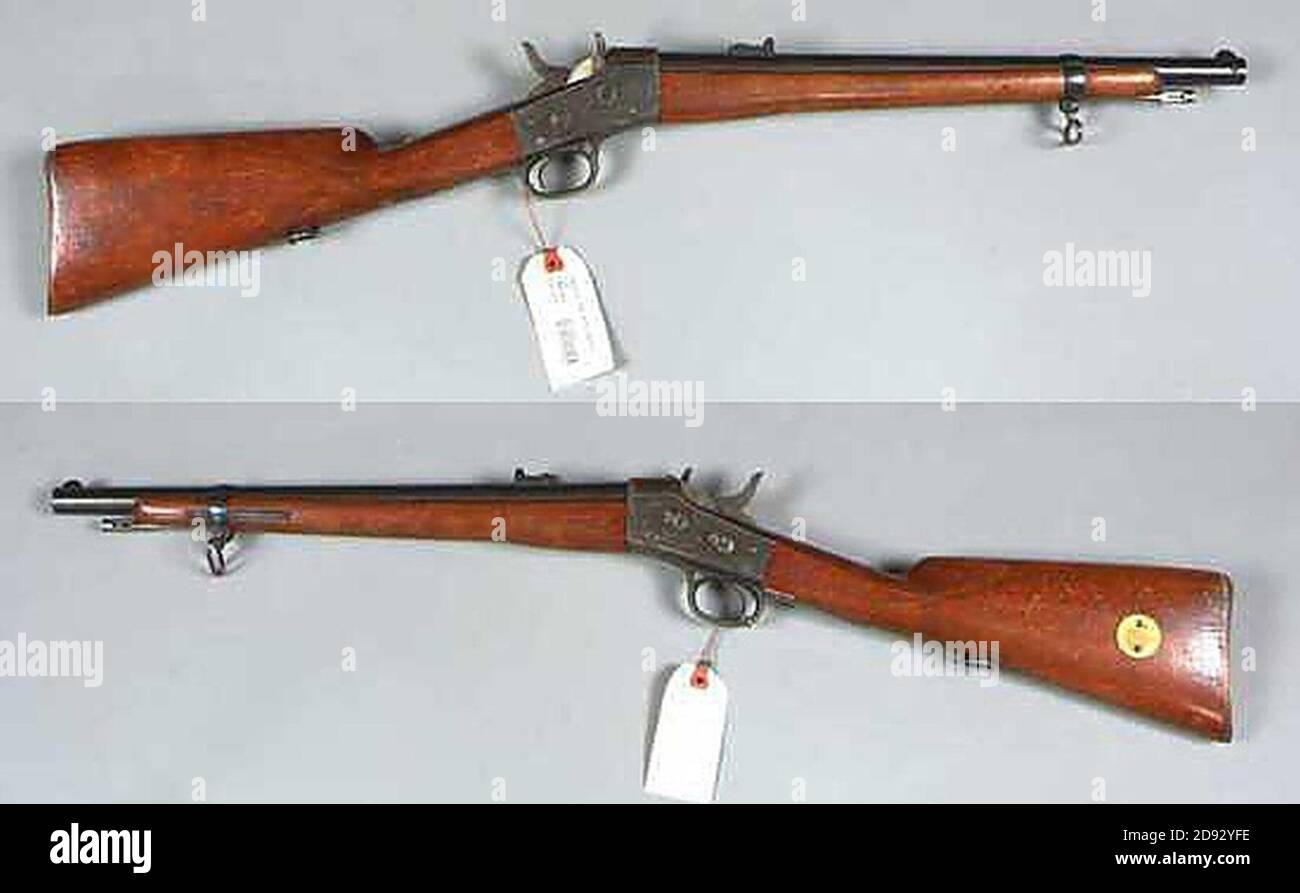 Karbin m-1864-68-85 (Remington rolling block) - 1217mm Stock Photo - Alamy