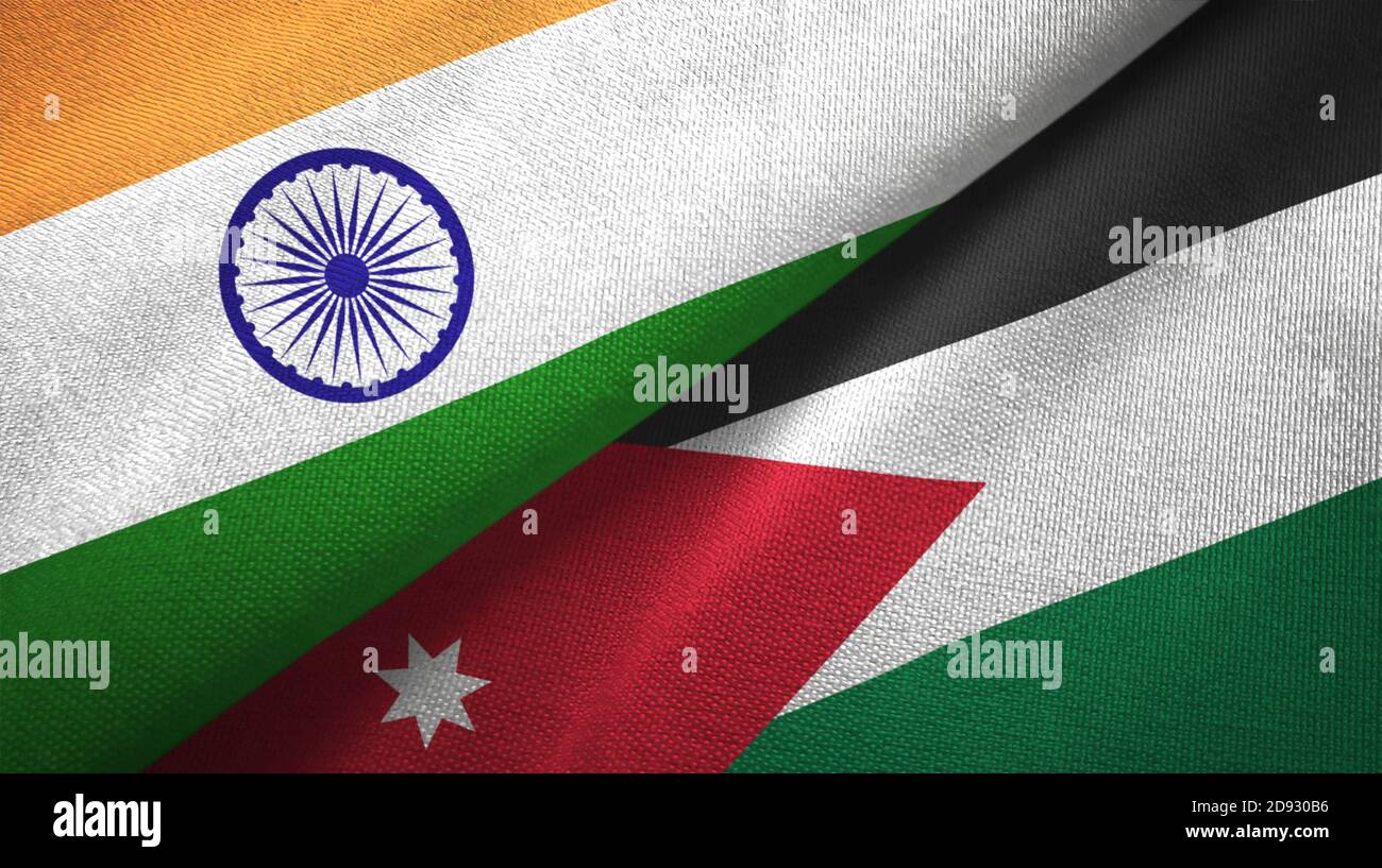 Jordan india flag hi-res stock photography and images - Alamy