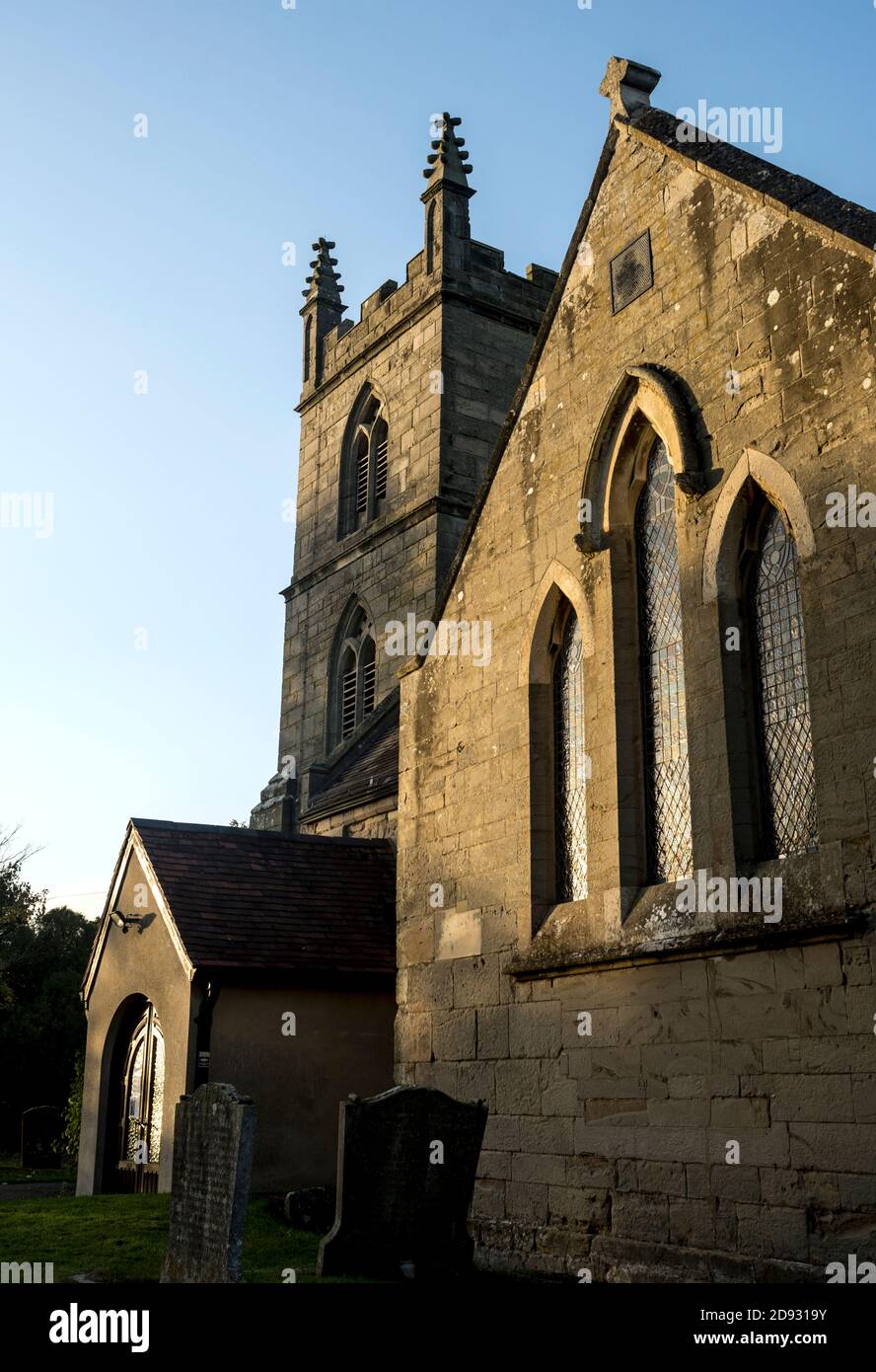 St Michael`s Church, Budbrooke, Warwickshire, England, UK Stock Photo ...