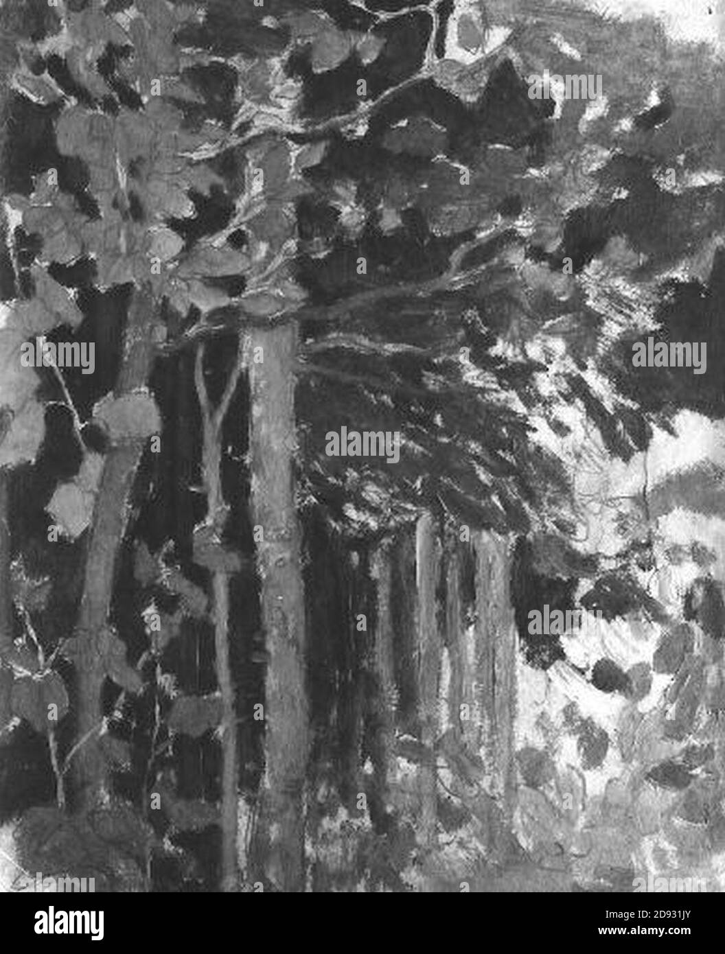 Karel Spillar 1871-1939 - Kmeny stromu Stock Photo - Alamy