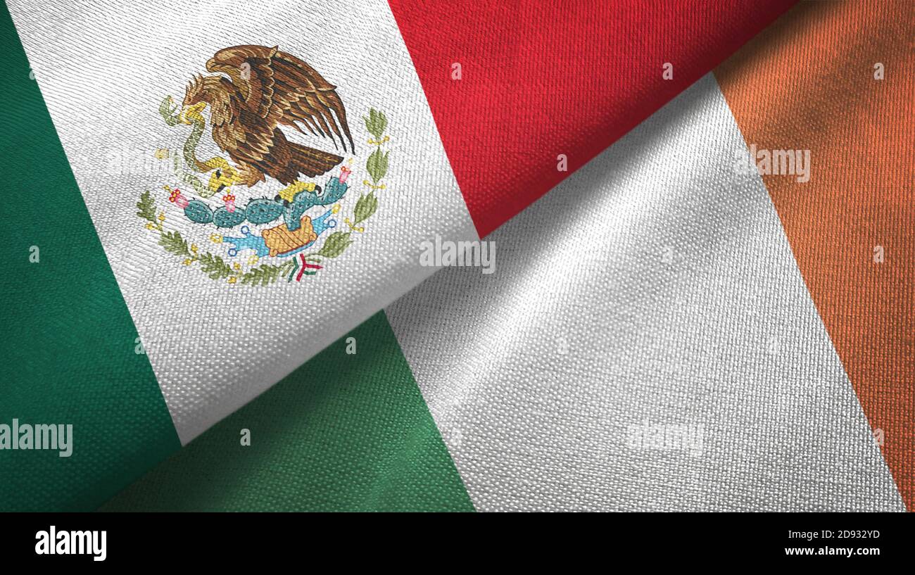 Ireland mexico flag hi-res stock photography and images - Alamy