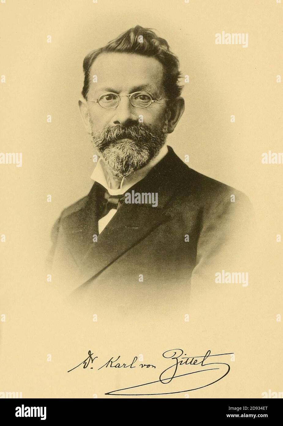 Karl Alfred von Zittel (Palaeontographica Stock Photo - Alamy
