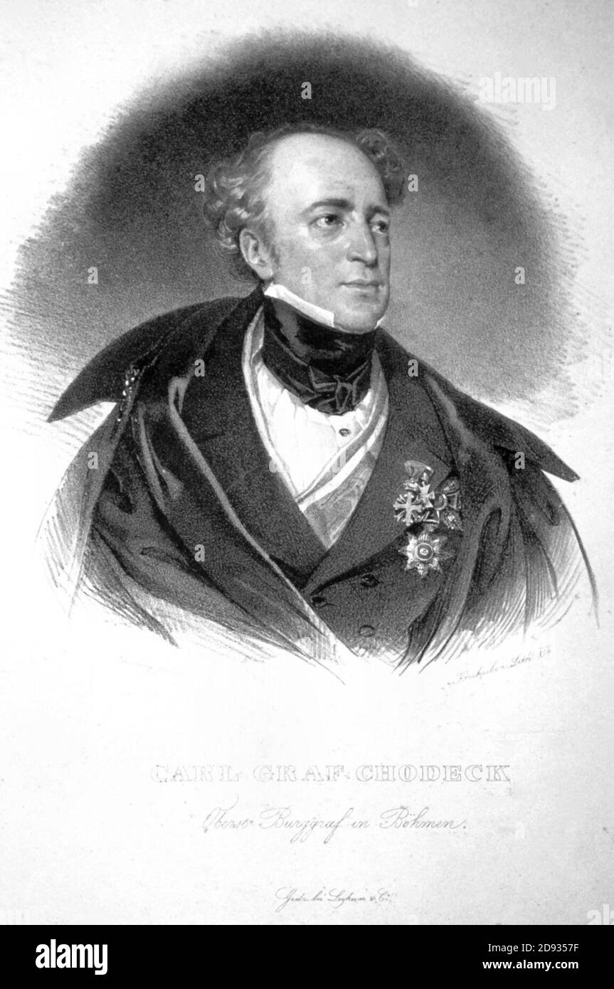 Karl Chotek Litho Stock Photo - Alamy