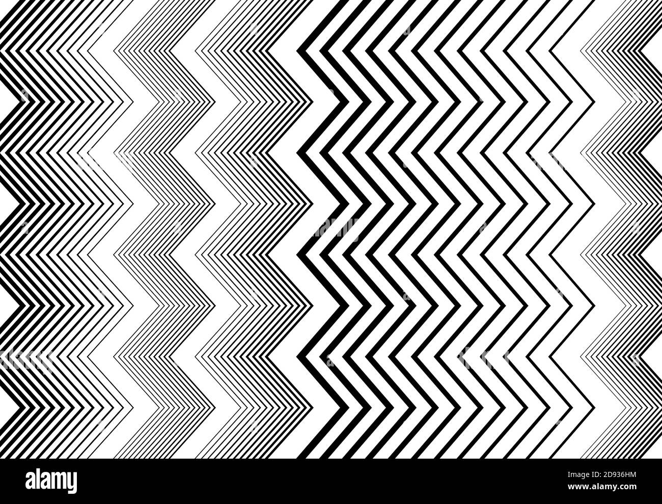 Vertical zig-zag, criss-cross, wavy, waving and serrated, jagged lines ...