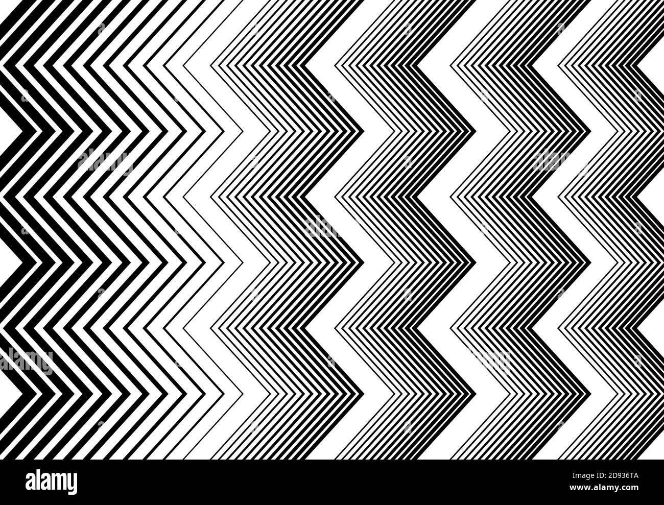 Vertical zig-zag, criss-cross, wavy, waving and serrated, jagged lines ...