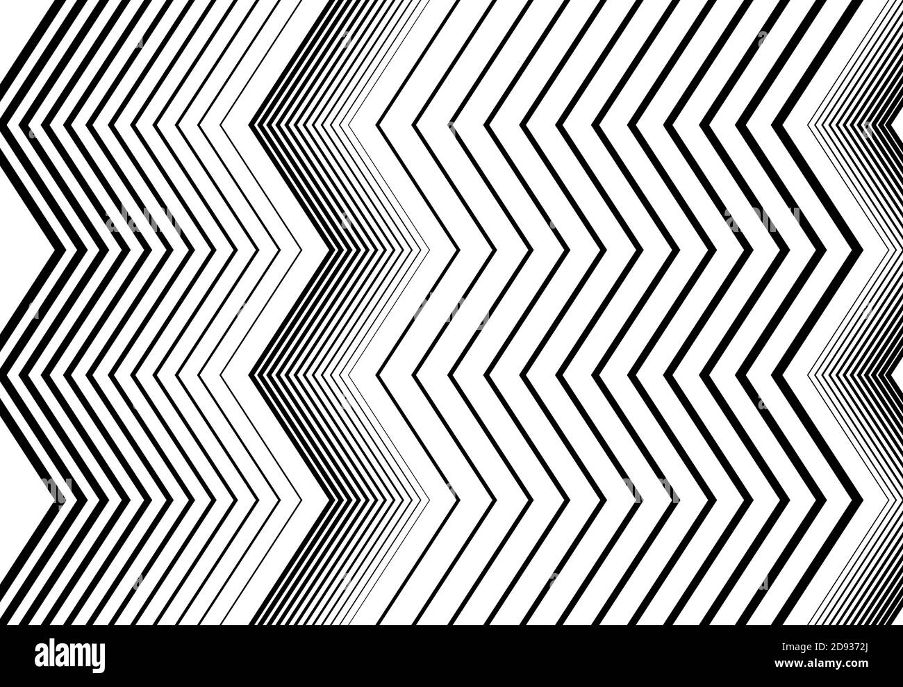 Vertical zig-zag, criss-cross, wavy, waving and serrated, jagged lines ...