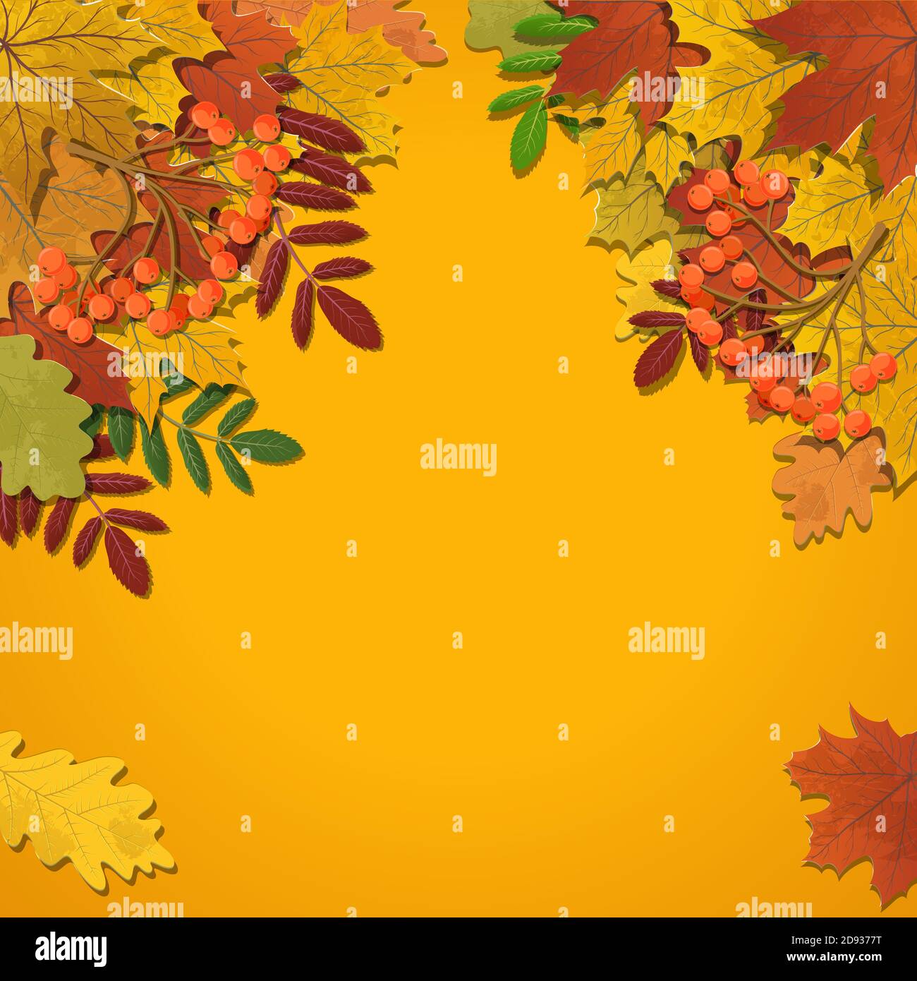 Texture background leaves yellow Stock Vector Images - Alamy