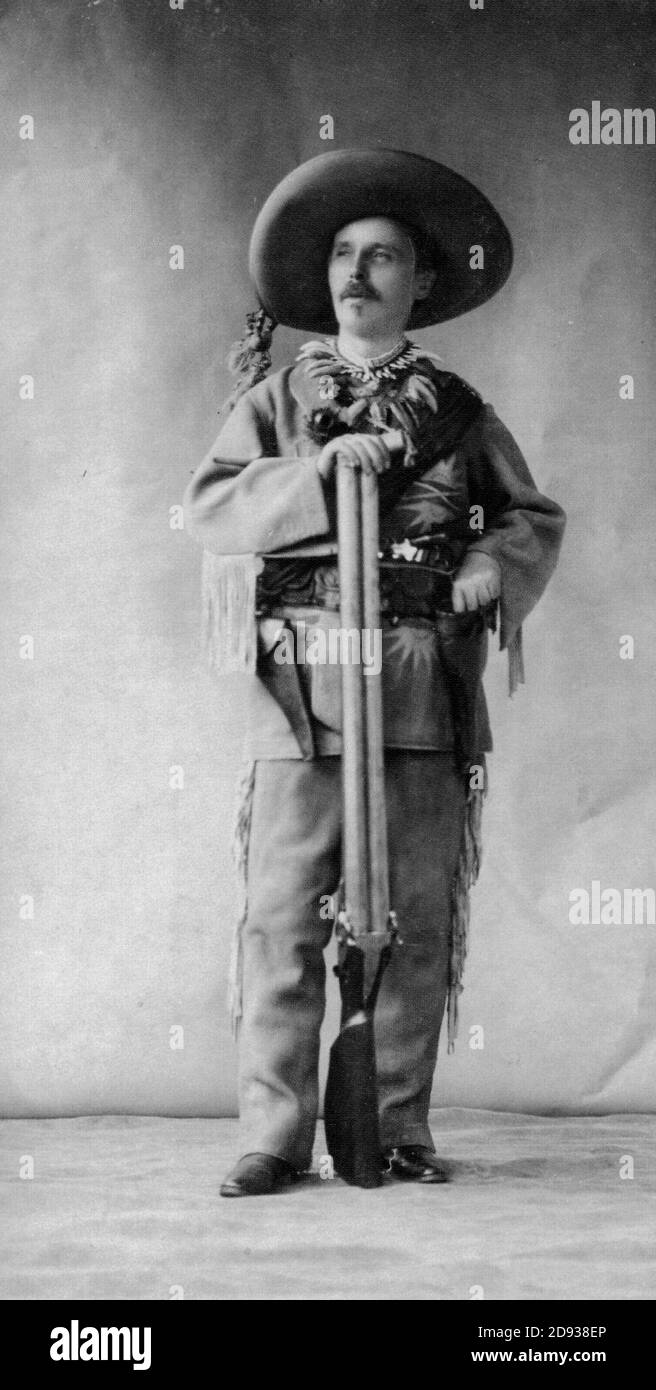 Karl May as Old Shatterhand 6 Stock Photo - Alamy