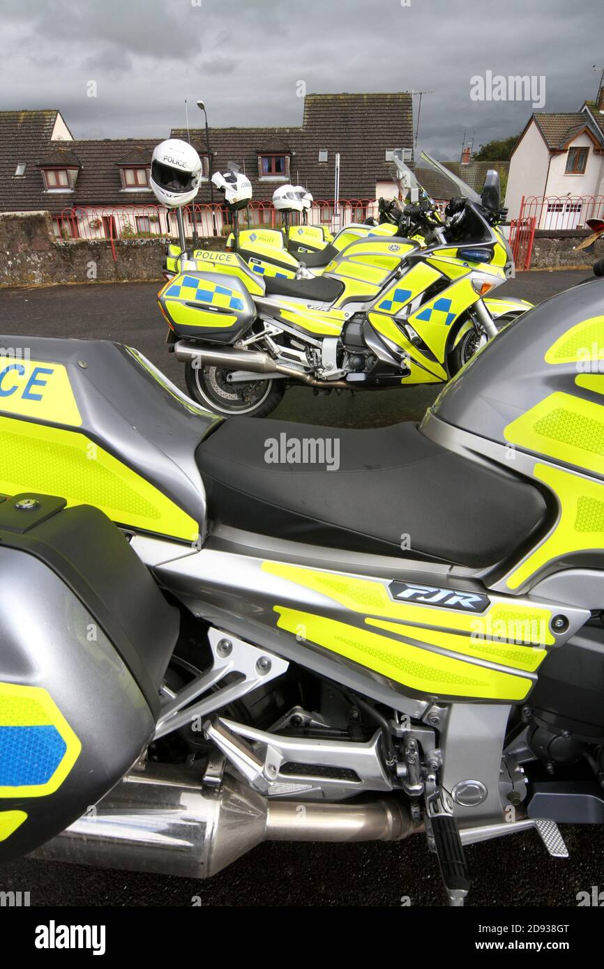 Scottish Police Motorcycles Stock Photo - Alamy