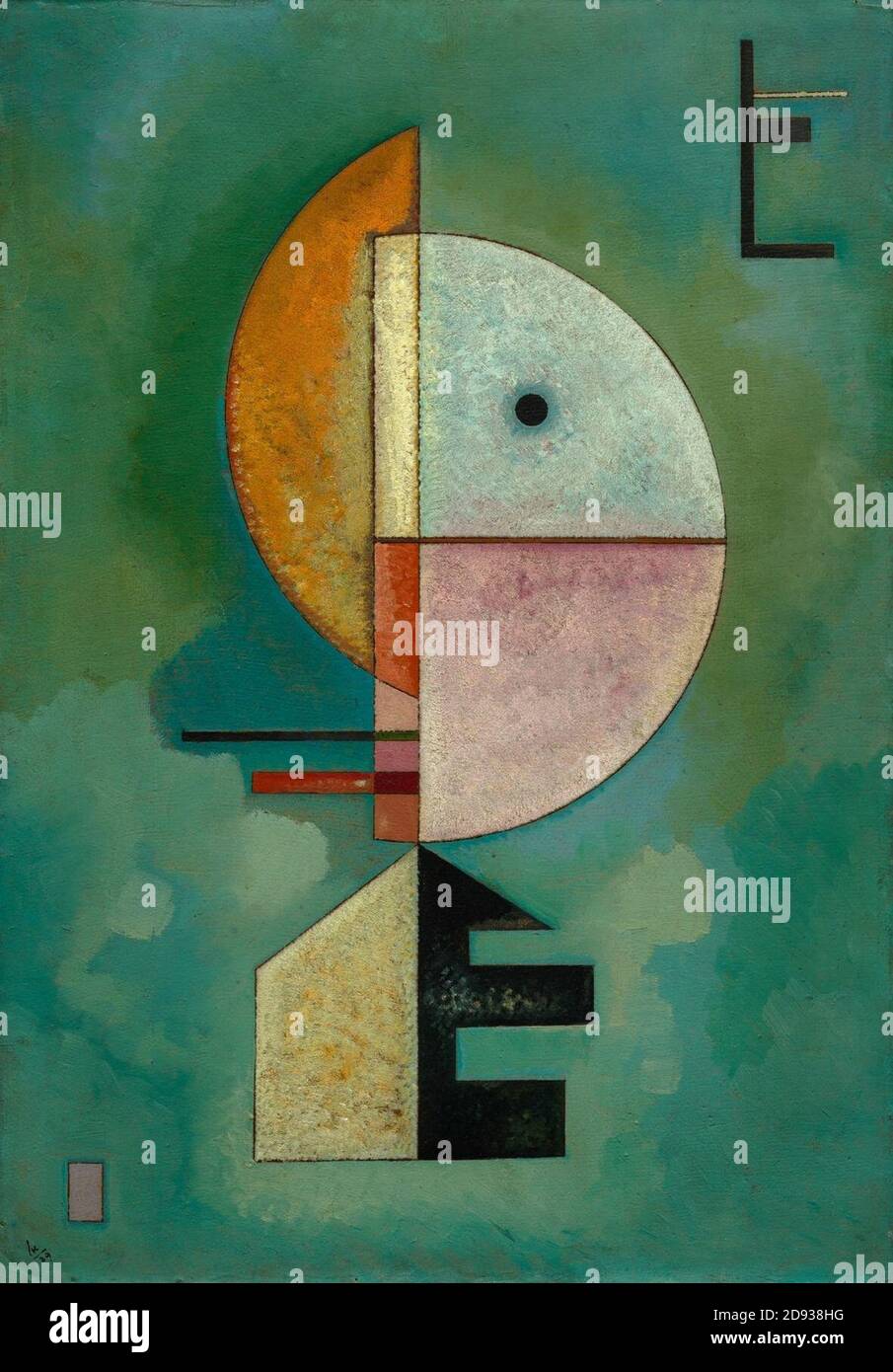 Upward by Vasily Kandinsky, 1929 Stock Photo - Alamy