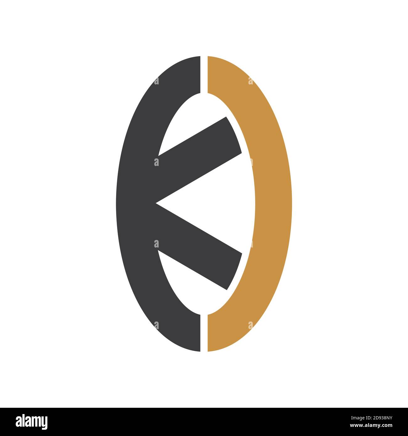 Initial letter ko logo or ok logo vector design template Stock Vector ...