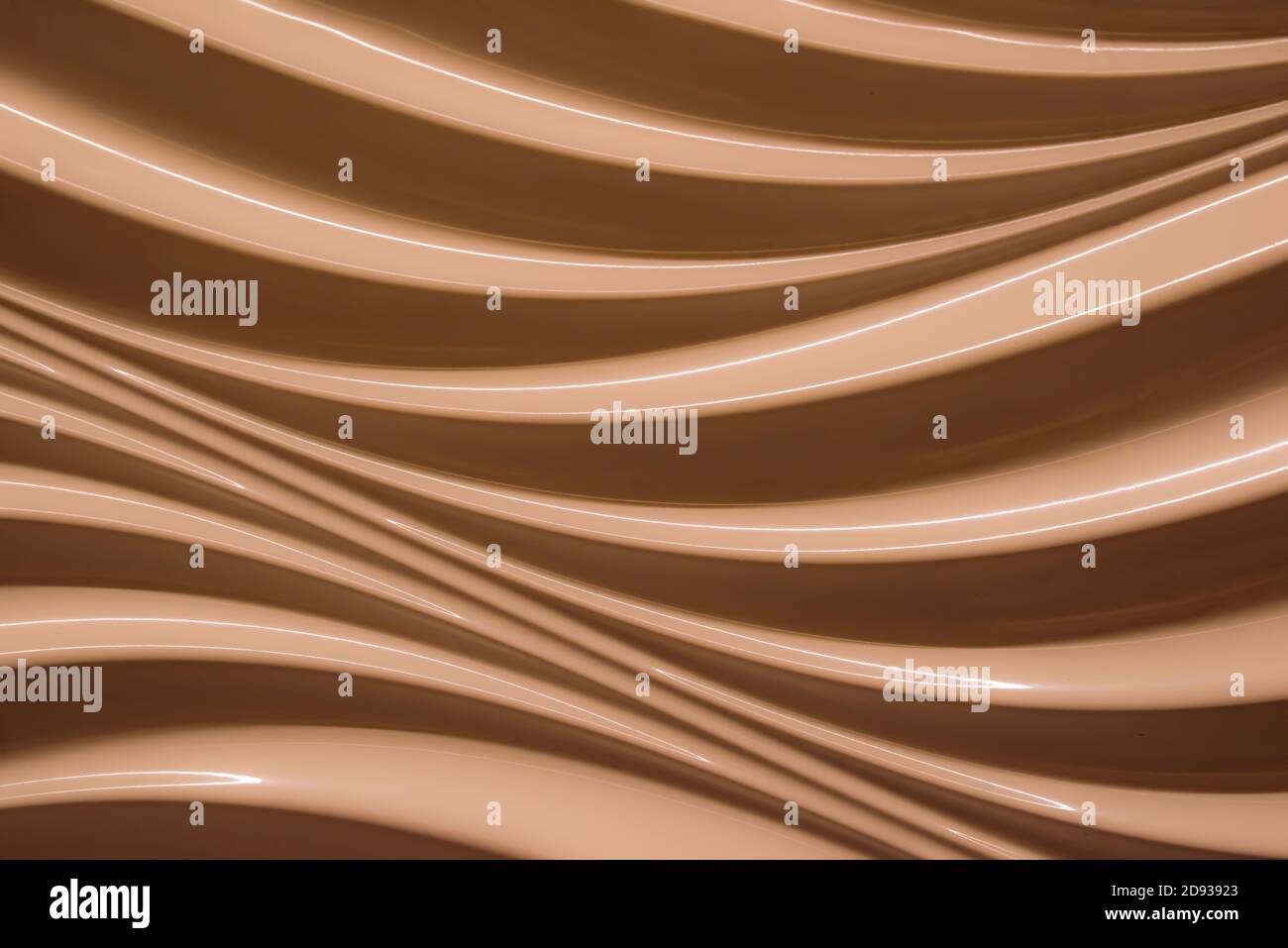 Wavy background. Interior wall decoration. 3D interior wall panel ...