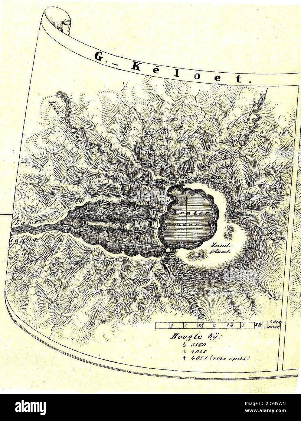 Junghuhn Gunung Kelut Stock Photo - Alamy