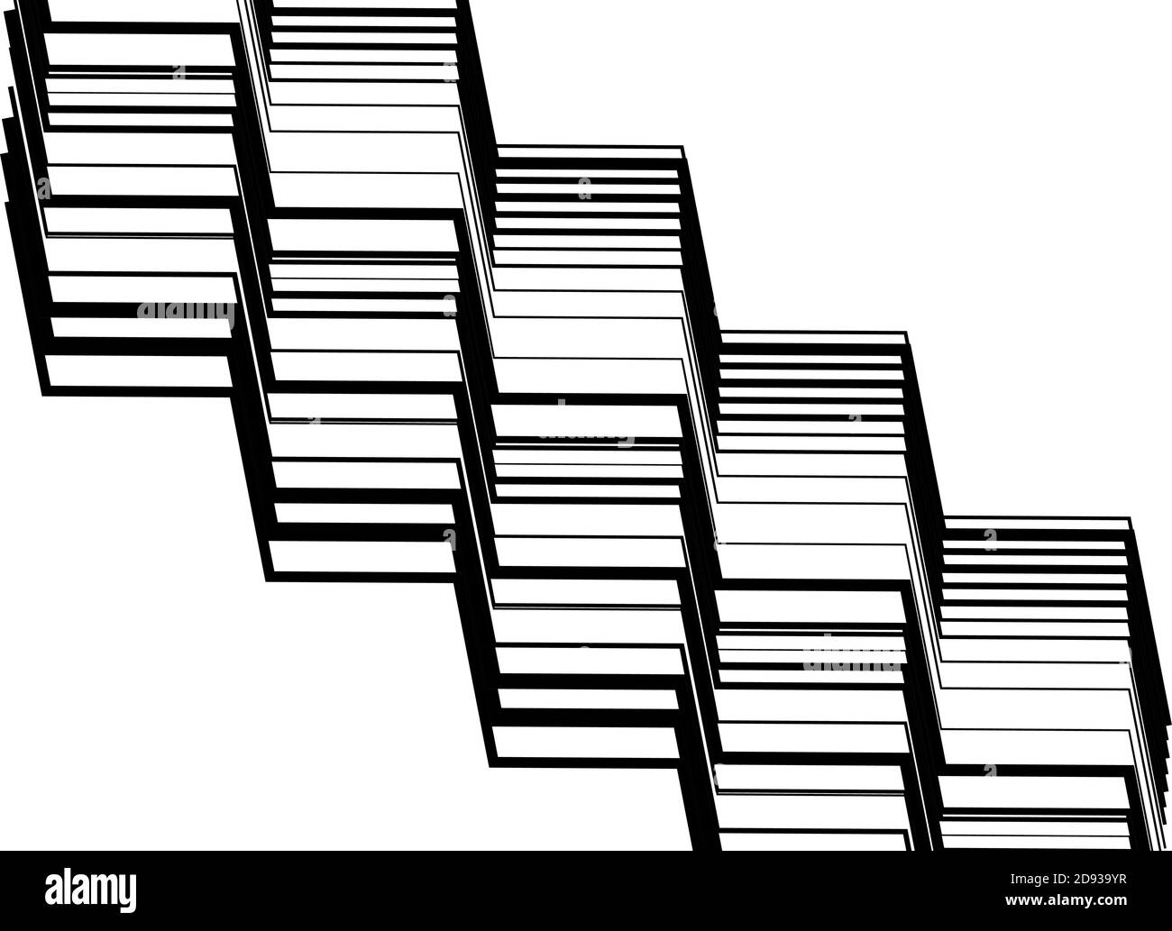Zig-zag,criss-cross,wavy,waving and serrated,jagged lines,stripes ...