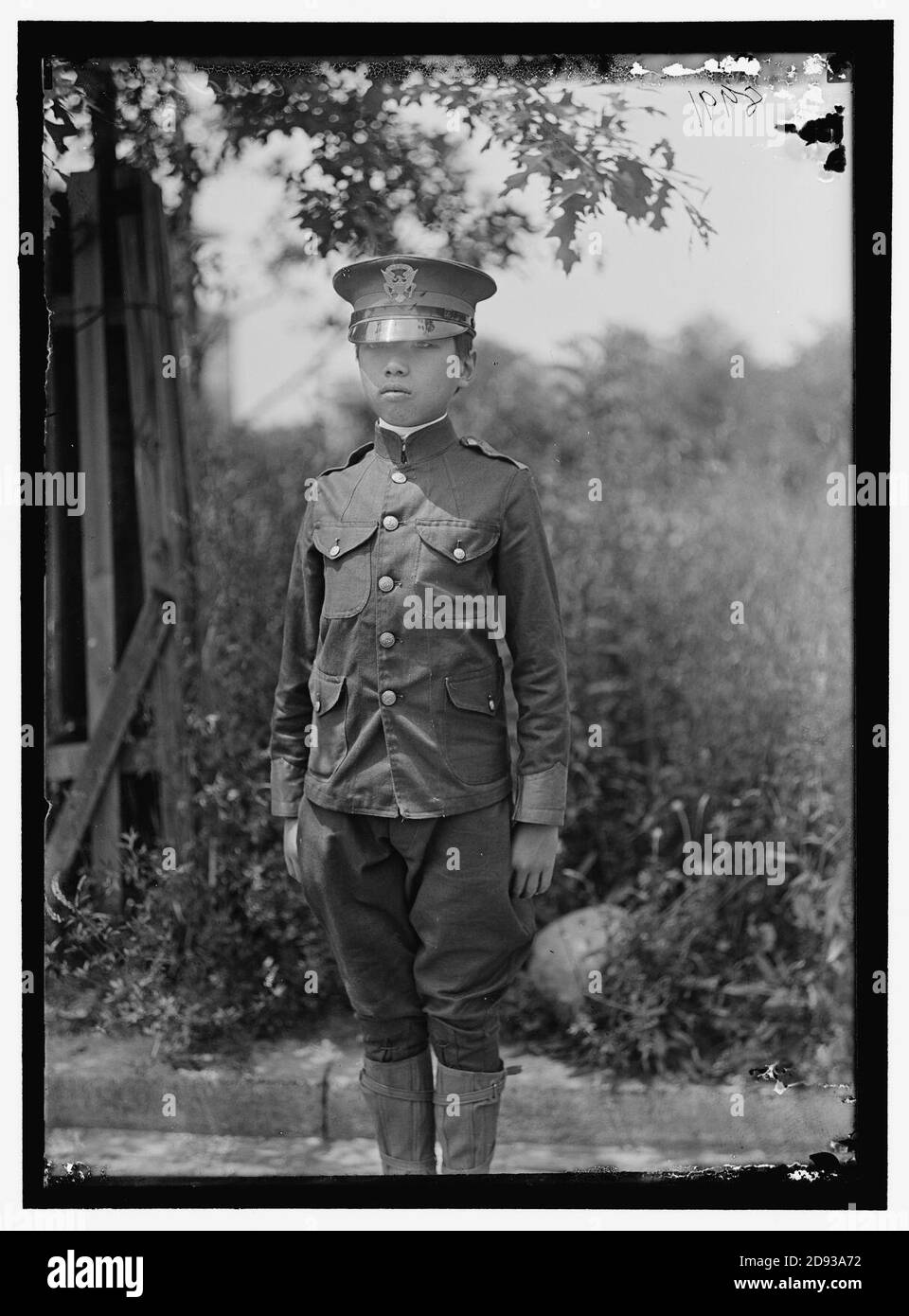 JUNIOR AMERICAN GUARD. LINCOLN SHAB Stock Photo - Alamy
