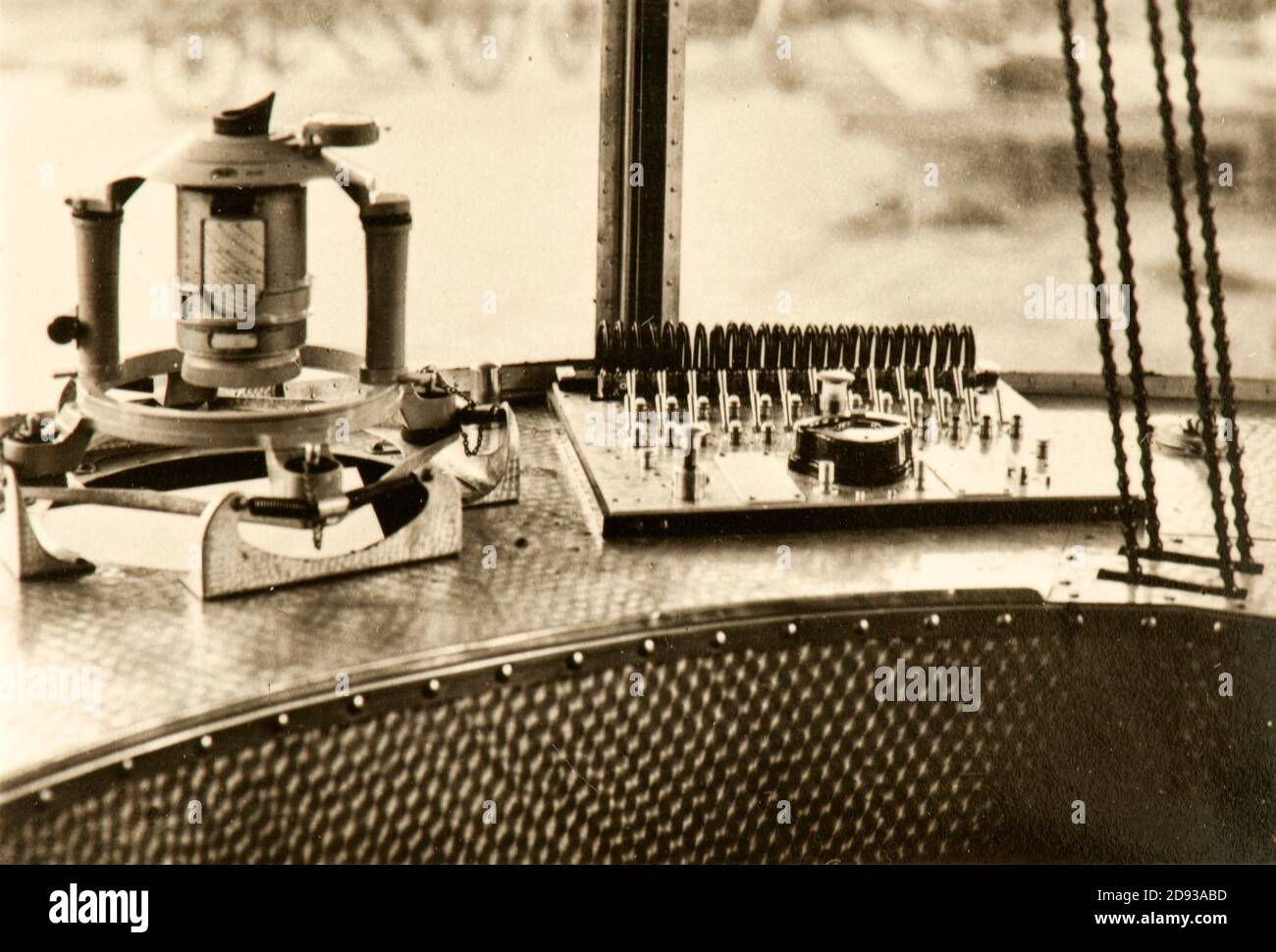 On-board instrumentation of a Graf Zeppelin airship used for bombing ...