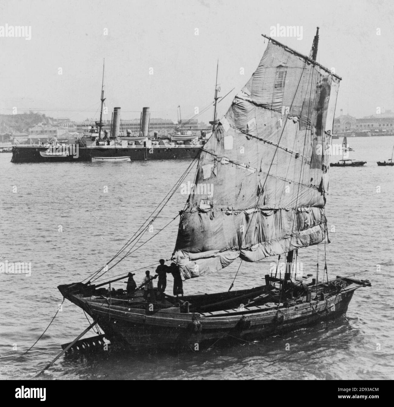 Hong kong junk historical hi-res stock photography and images - Alamy