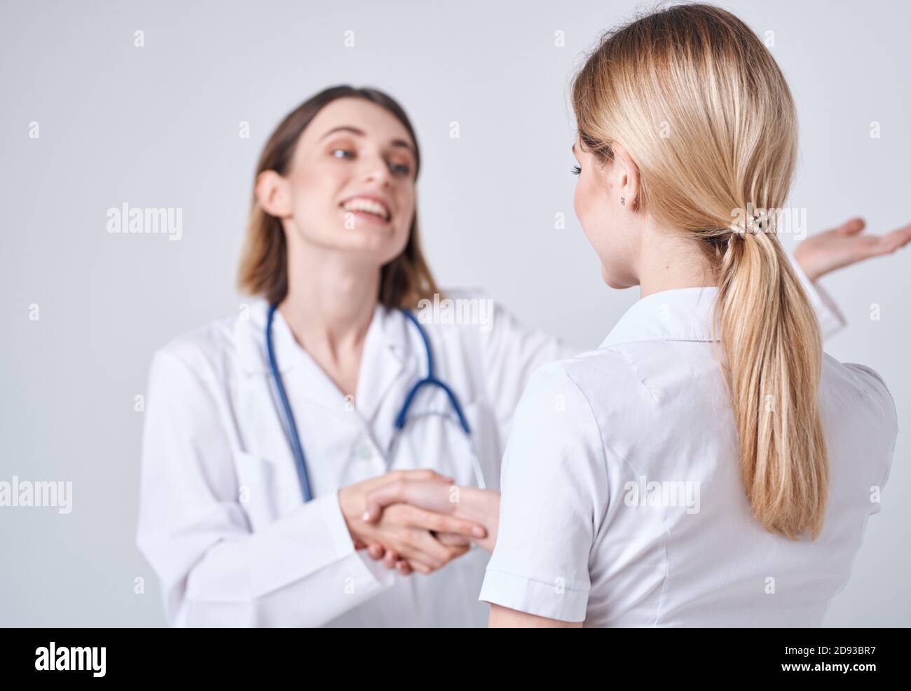 Woman Hospital Gown Back View High Resolution Stock Photography and ...