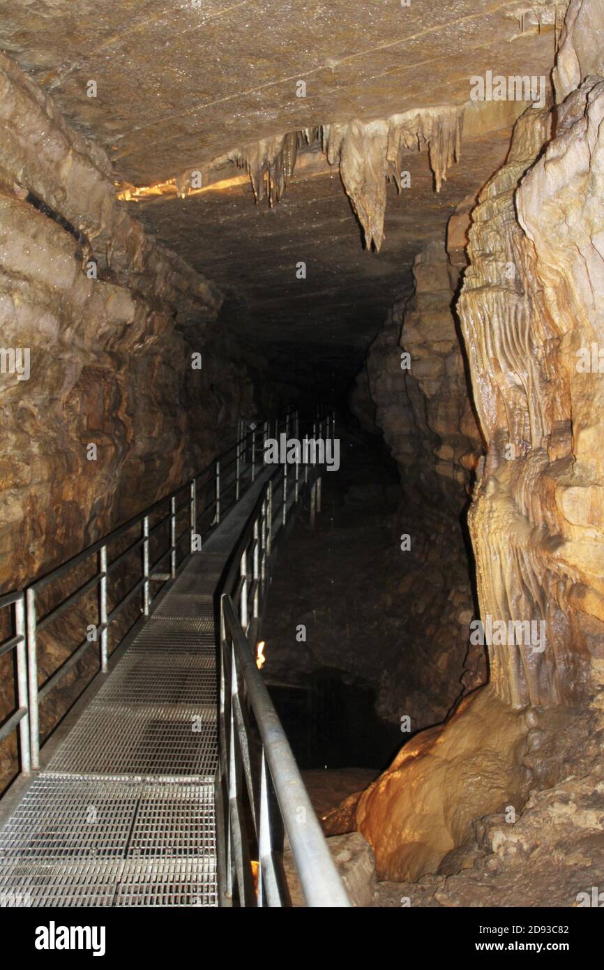 Inside the Mystery Cave in Preston, Minnesota Stock Photo - Alamy