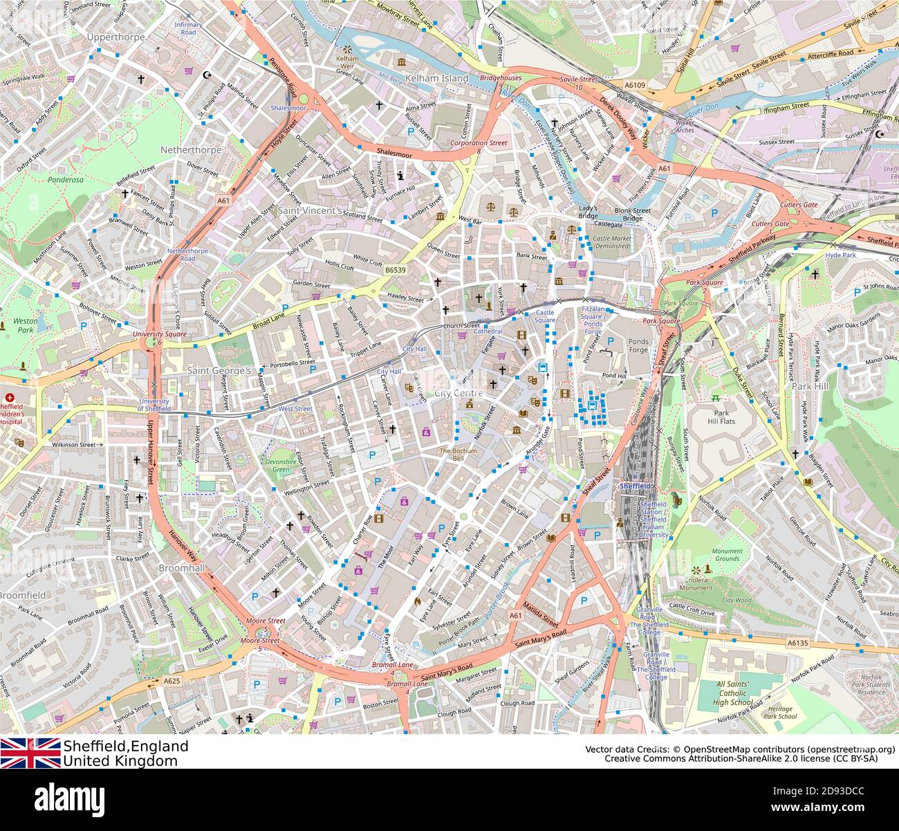Map of bath england Stock Vector Images - Alamy