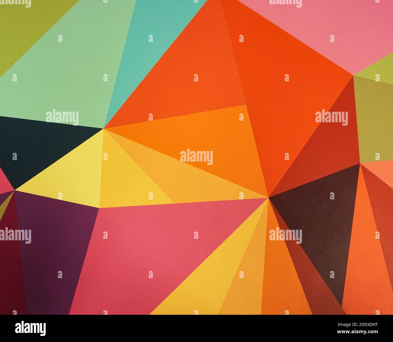 Abstract form with triangles hi-res stock photography and images - Alamy