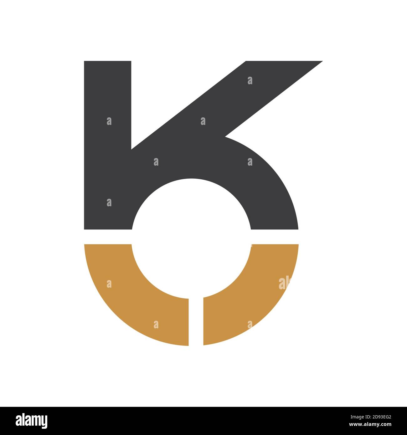 Initial letter ko logo or ok logo vector design template Stock Vector ...