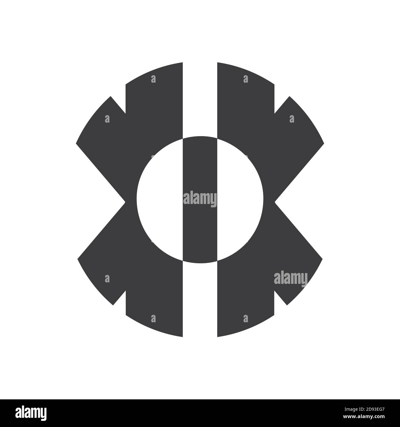 Initial letter ko logo or ok logo vector design template Stock Vector ...