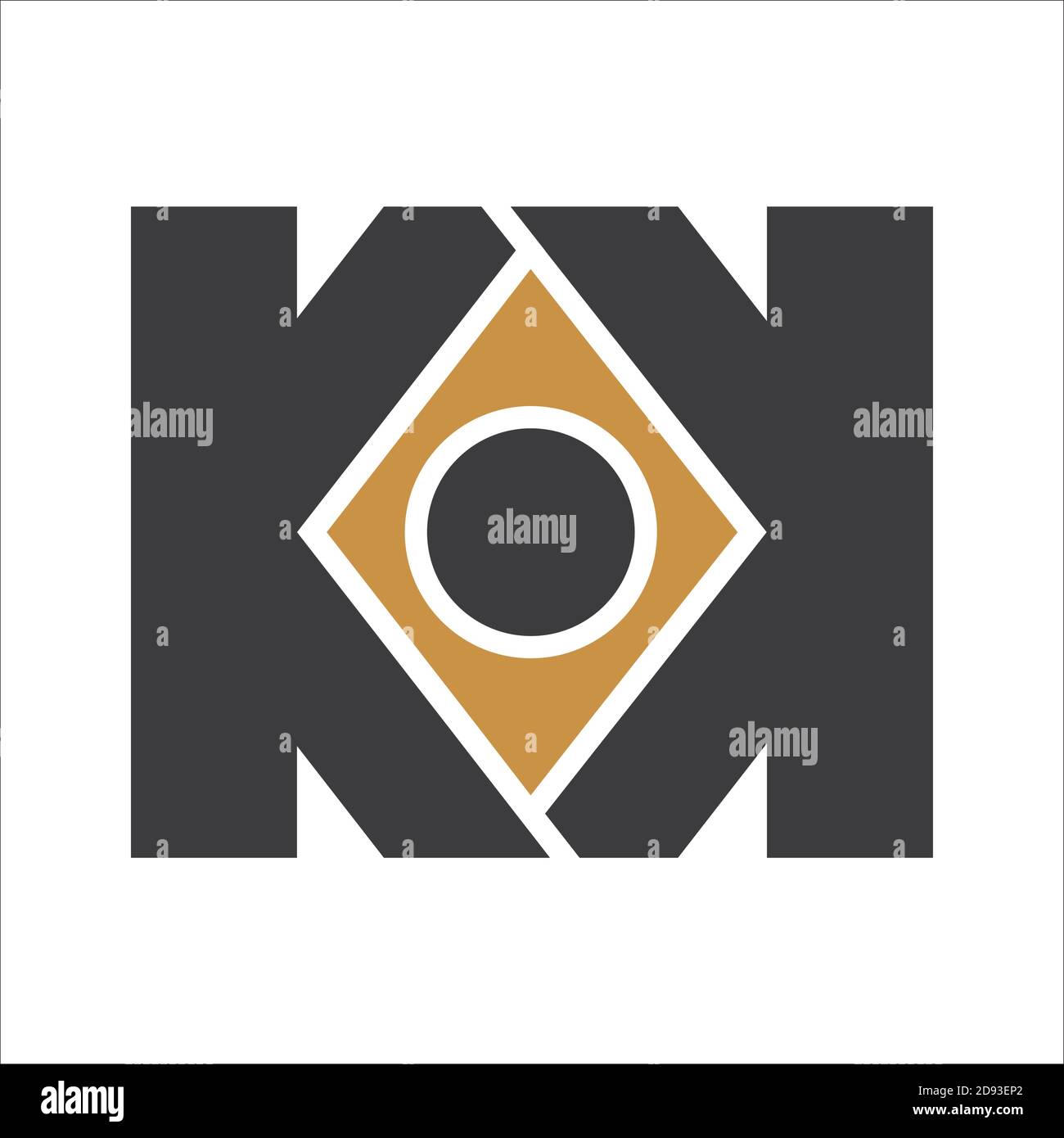 Initial letter ko logo or ok logo vector design template Stock Vector ...