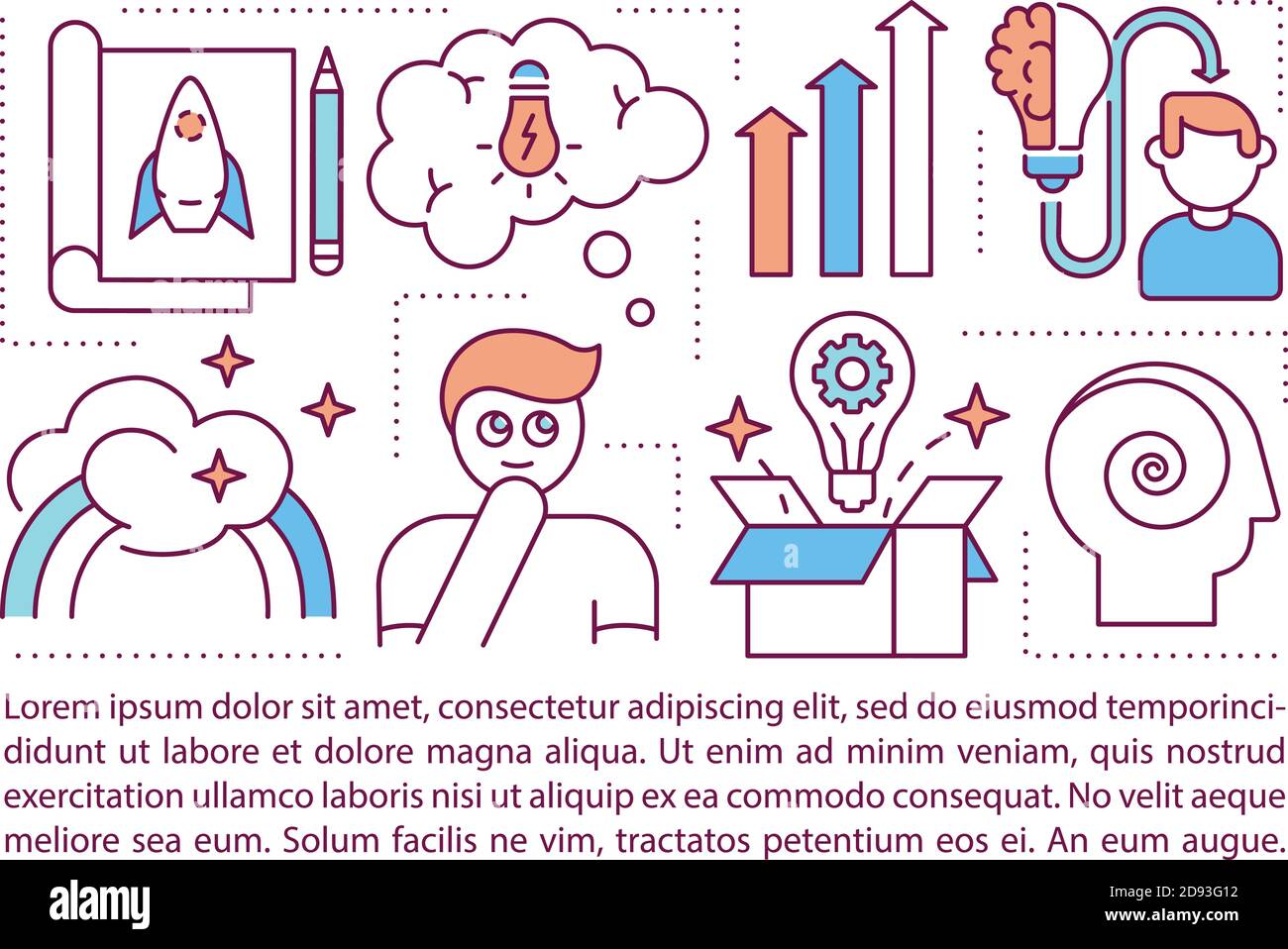 Creative thinking concept icon with text Stock Vector Image & Art - Alamy Creative thinking concept icon with text Stock Vector Image & Art - Alamy