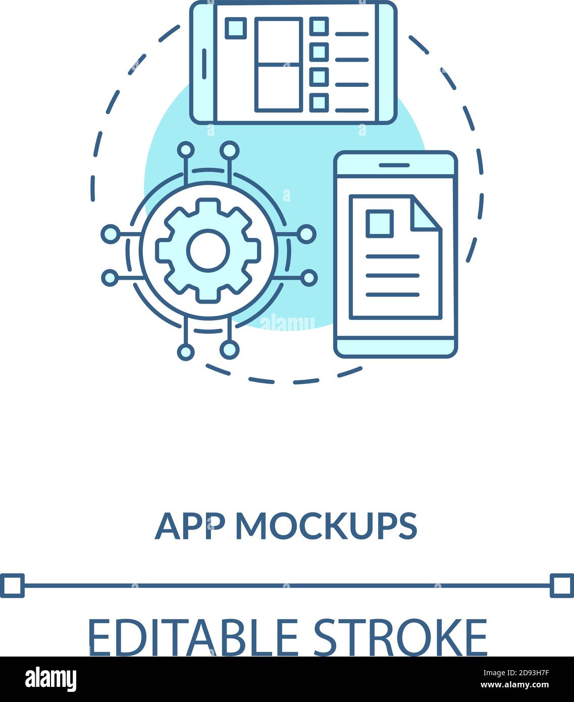 Mockups ui template web hi-res stock photography and images - Alamy