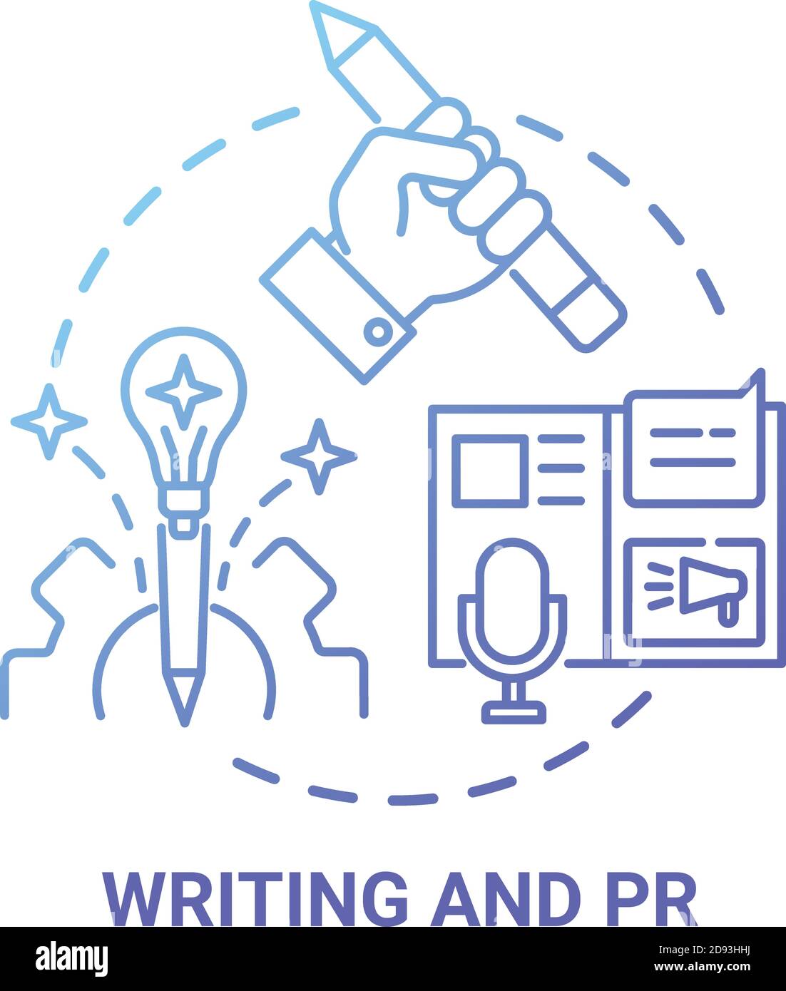 Thinkers illustration Cut Out Stock Images & Pictures - Alamy