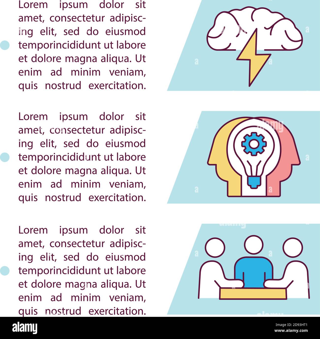 Creative brainstorming concept icon with text Stock Vector Image & Art ...