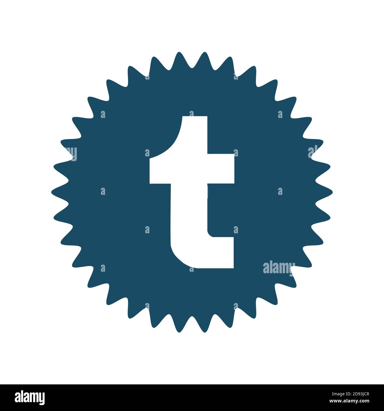 Tumblr is internet online social network. Tumblr app icon. Tumblr logo ...