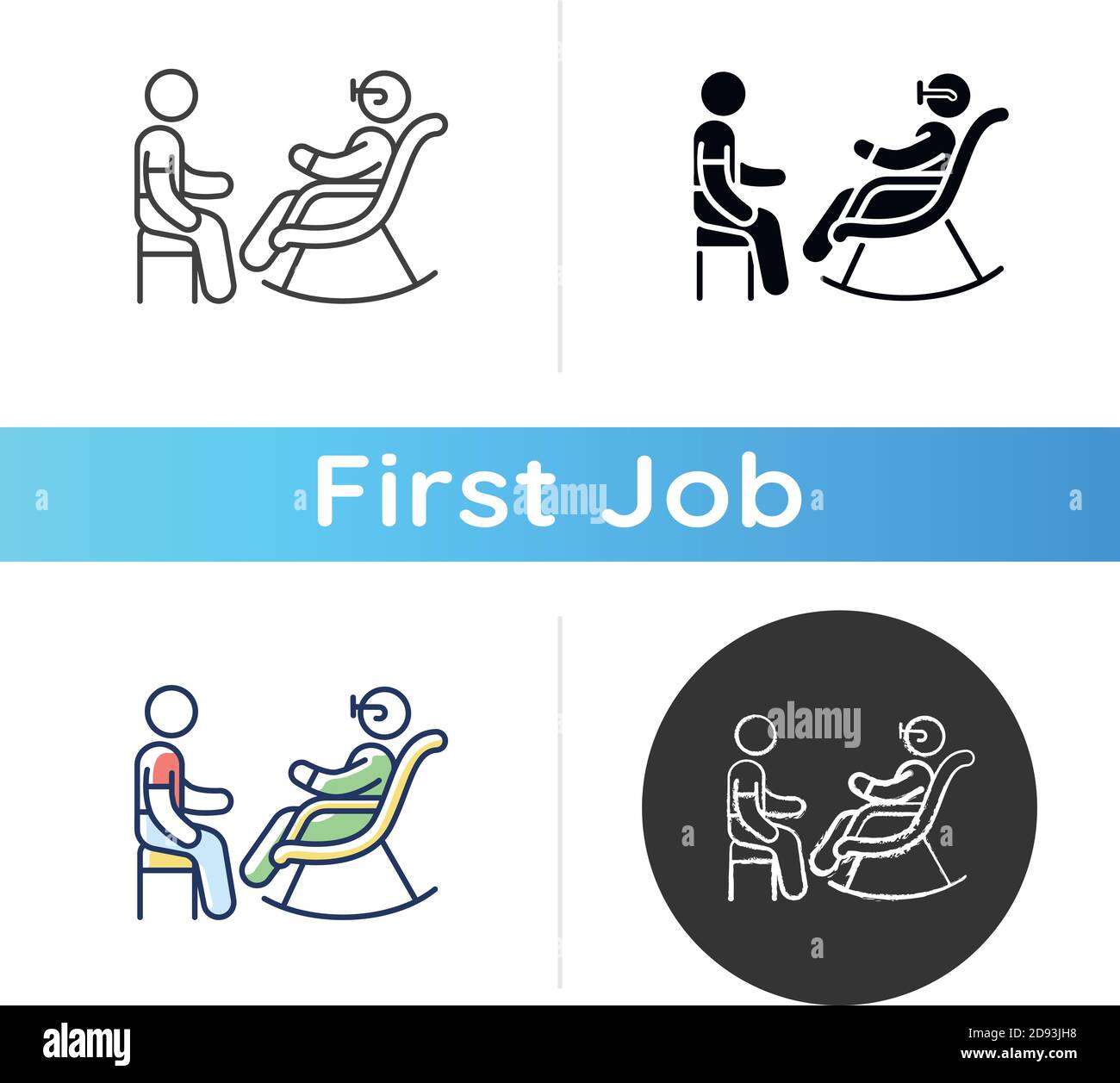 Senior citizen socializer icon Stock Vector Image & Art - Alamy