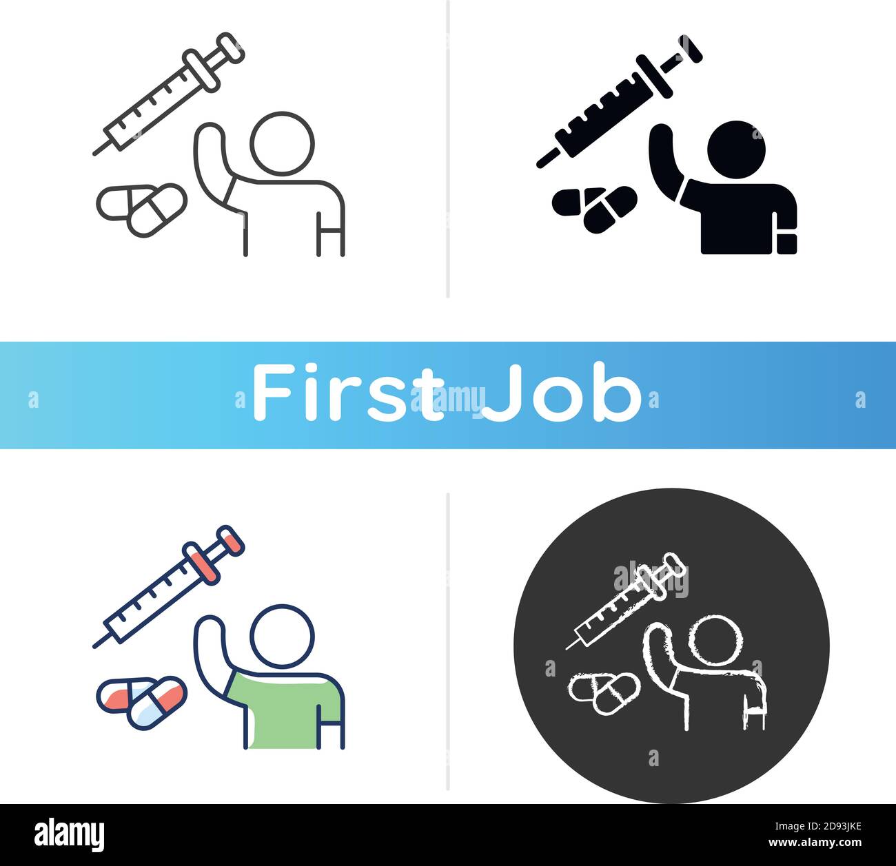 Clinical trial volunteer icon Stock Vector Image & Art - Alamy