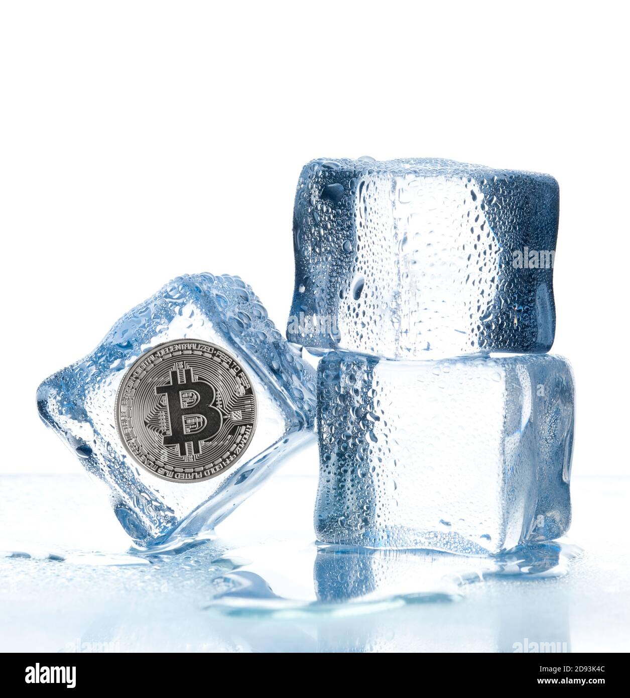 Bitcoin frozen hi-res stock photography and images - Alamy