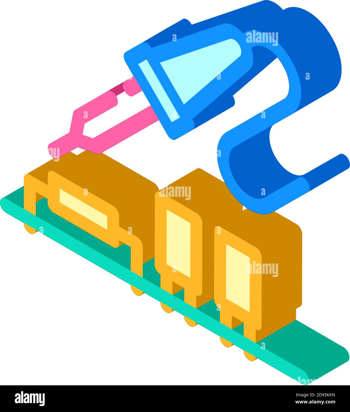 iron solder soldering isometric icon vector illustration Stock Vector ...
