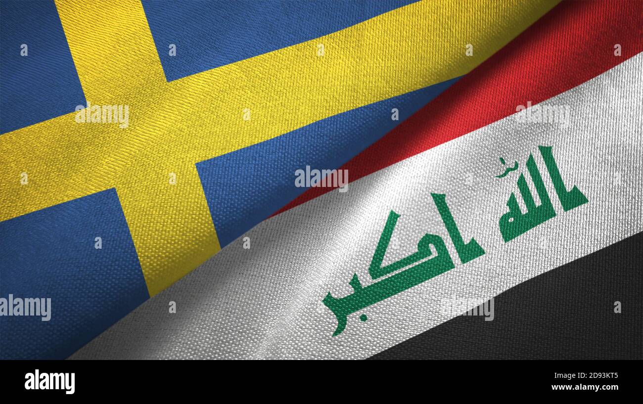 Iraq sweden flag hi-res stock photography and images - Alamy
