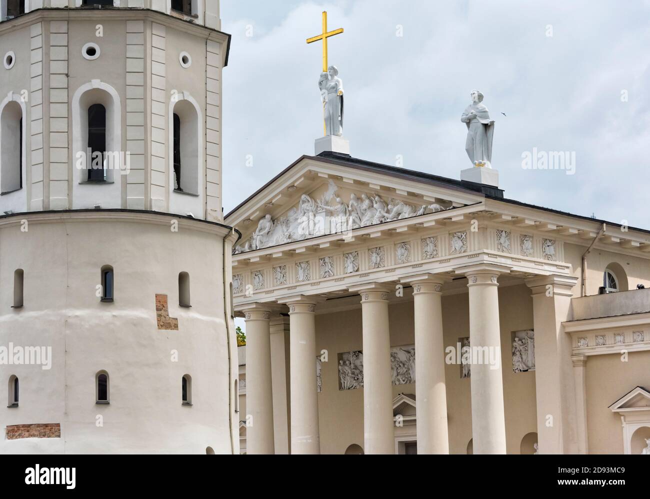 Vilnius Cathedral, Vilnius, Lithuania Stock Photo - Alamy